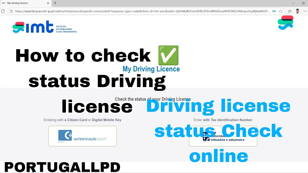 Check The Status of Your Driving License Online | Driving License Card ...