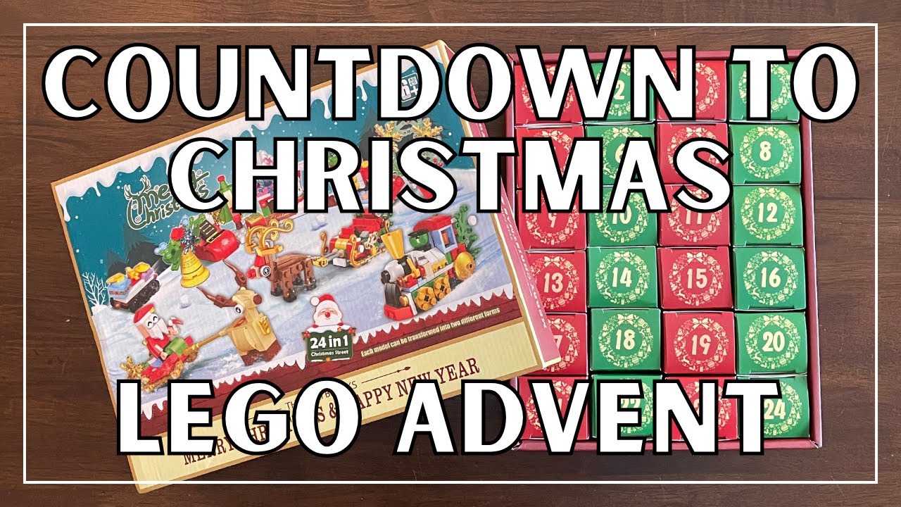 Lego Advent Counting Down to Christmas 2024 | Holiday Season Activity ...