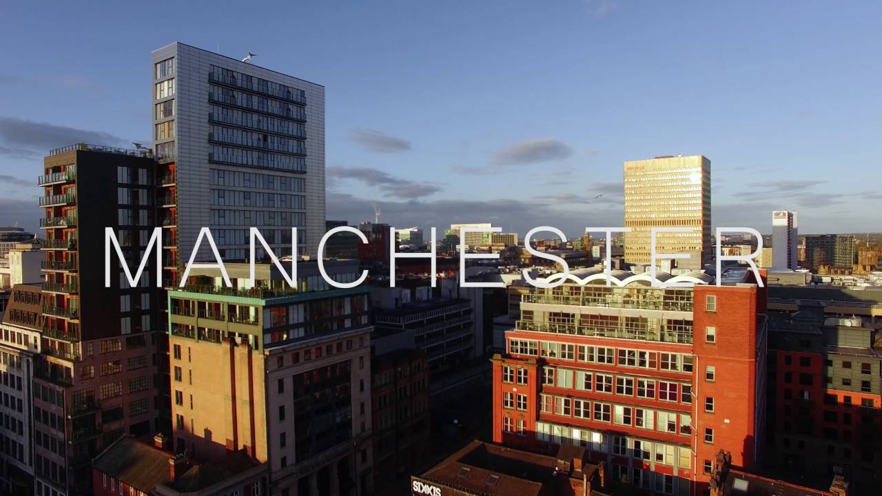 Manchester Sun Rise Drone Phantom 3 4k - YouTube