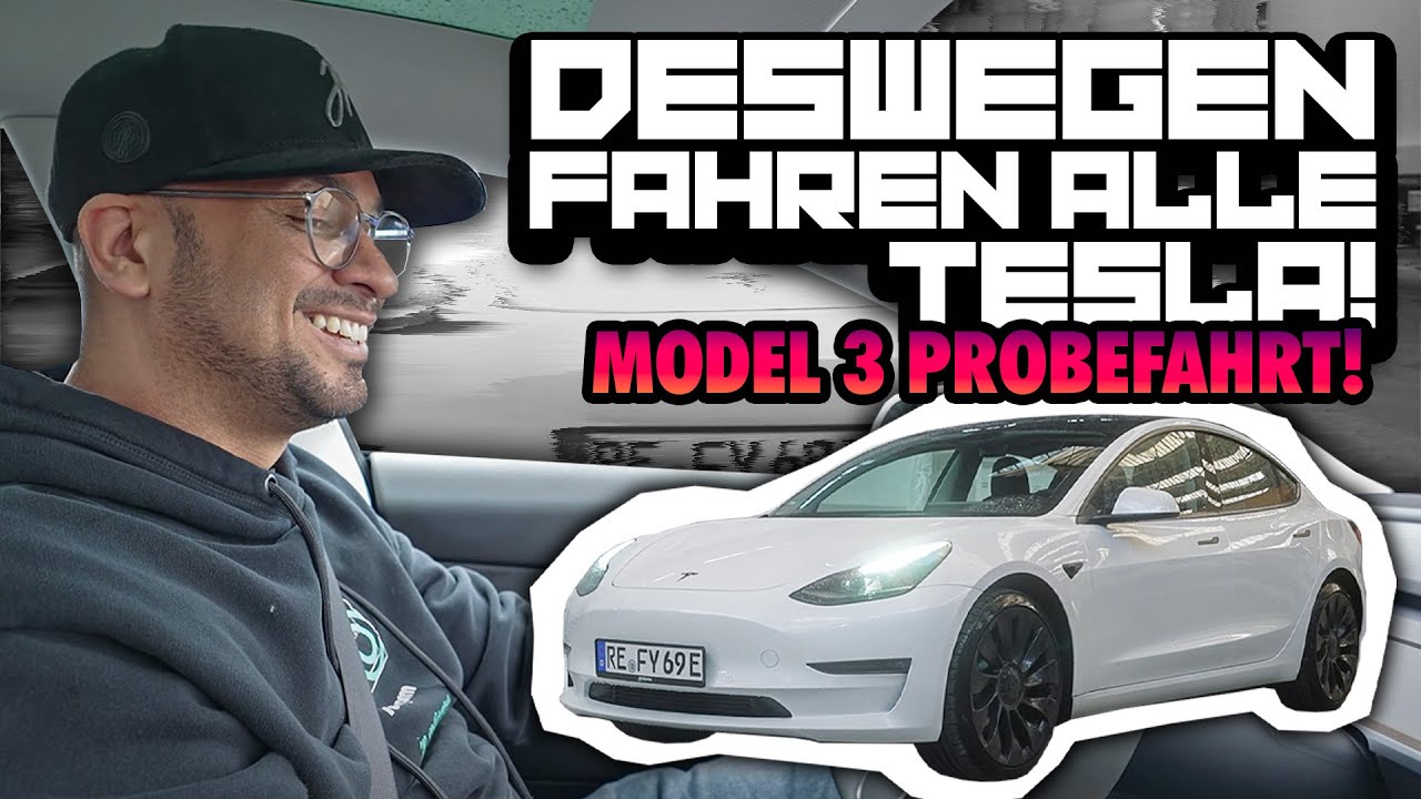 JP Performance - DESWEGEN FAHREN ALLE TESLA! | Tesla Model 3 Probefahrt ...