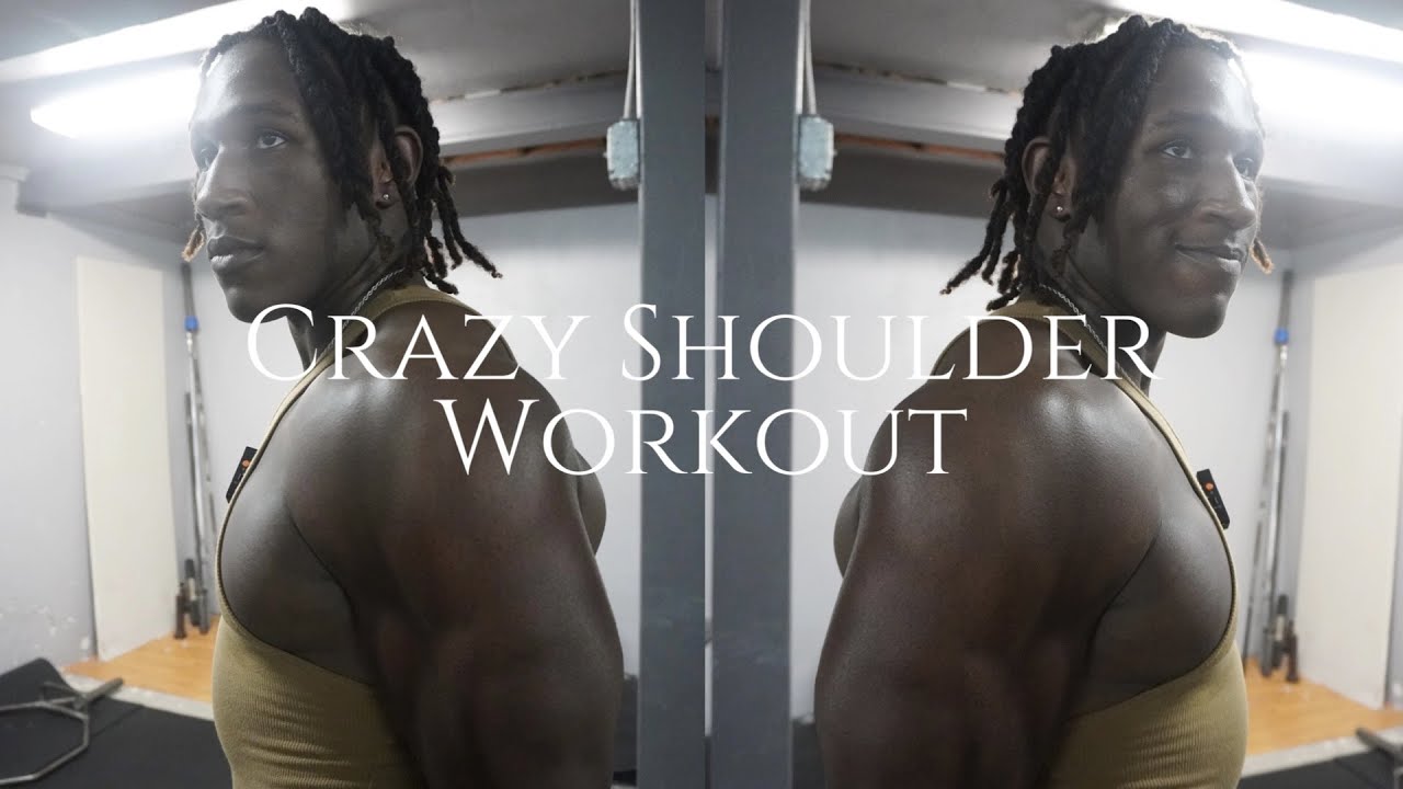 CRAZY SHOULDER WORKOUT | TIPS - YouTube