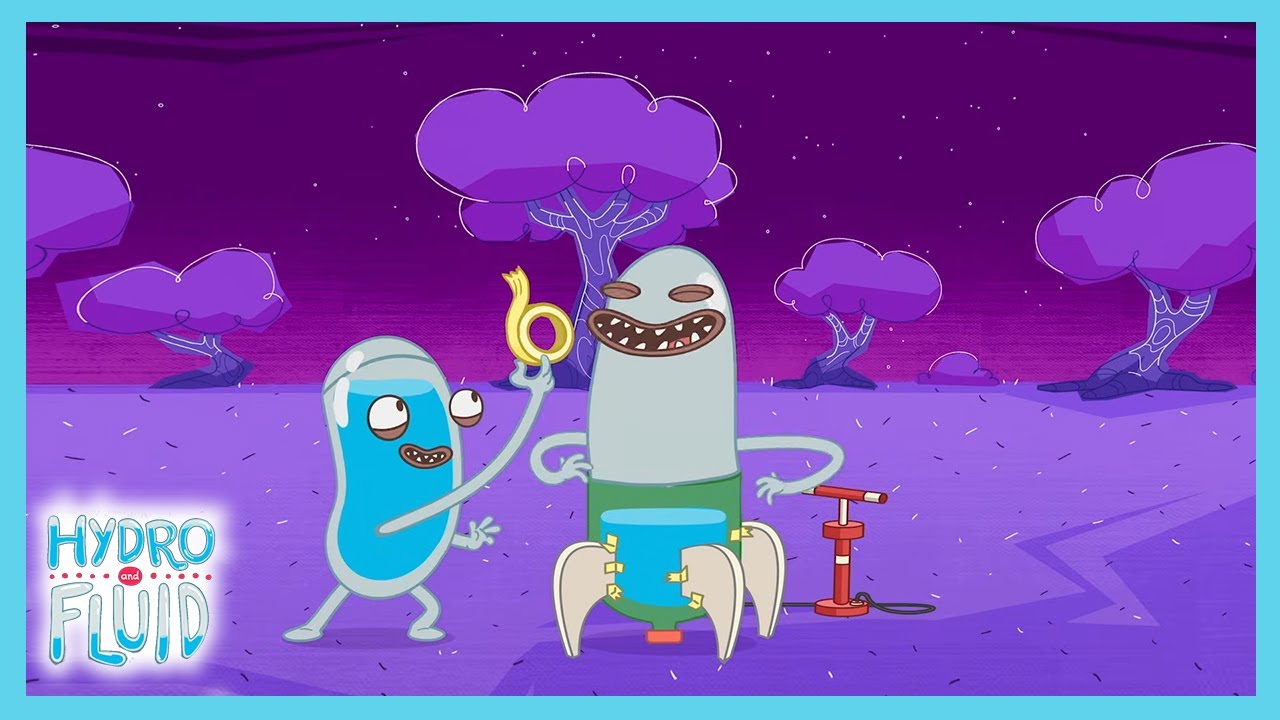 Hydro and Fluid - Rocket Water Space Tea Fun! | WildBrain Action Arena ...