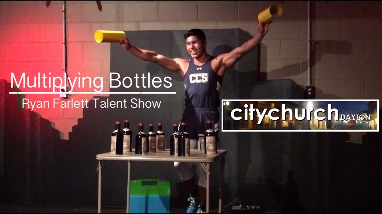 Multiplying Bottles Magic Trick Ryan Farlett City Church of Dayton ...