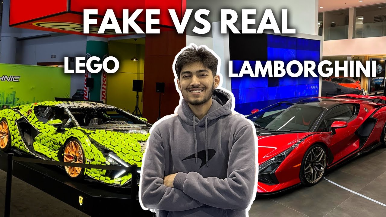 Real VS Lego: Lamborghini Sian | 4K - YouTube