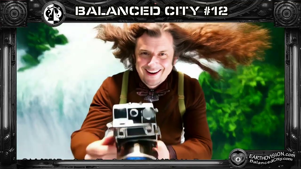 Utopian Positive Visualization (Balanced City #12) Psychedelic Swing ...