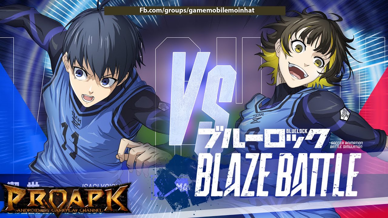 Blue Lock Blaze Battle Gameplay Android / iOS - YouTube