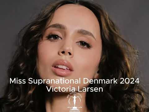 Graceful Victoria Larsen Miss Supranational denmark 2024 - YouTube