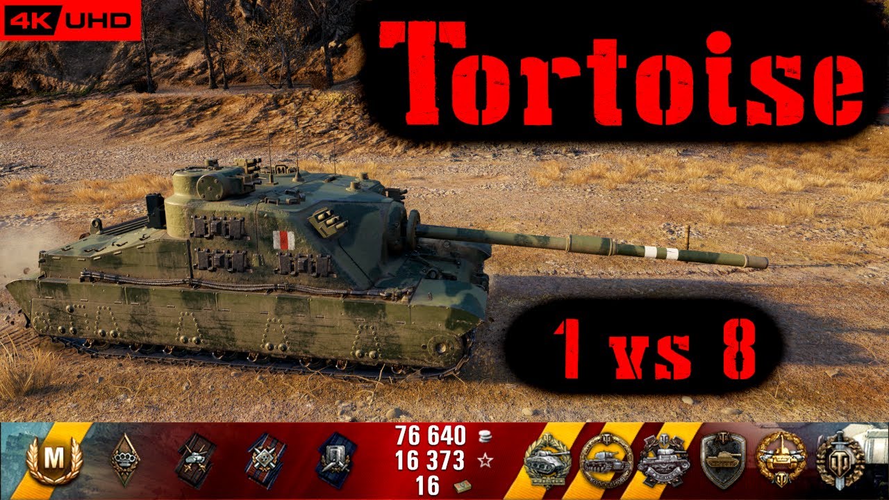 World of Tanks Tortoise Replay - 8 Kills 5.9K DMG(Patch 1.6.1) - YouTube