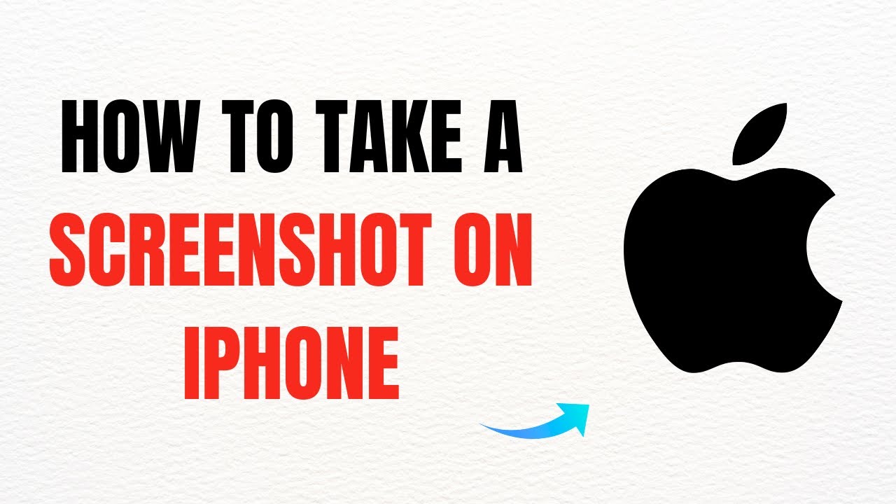 How to Take a Screenshot on iPhone – Full Guide - YouTube