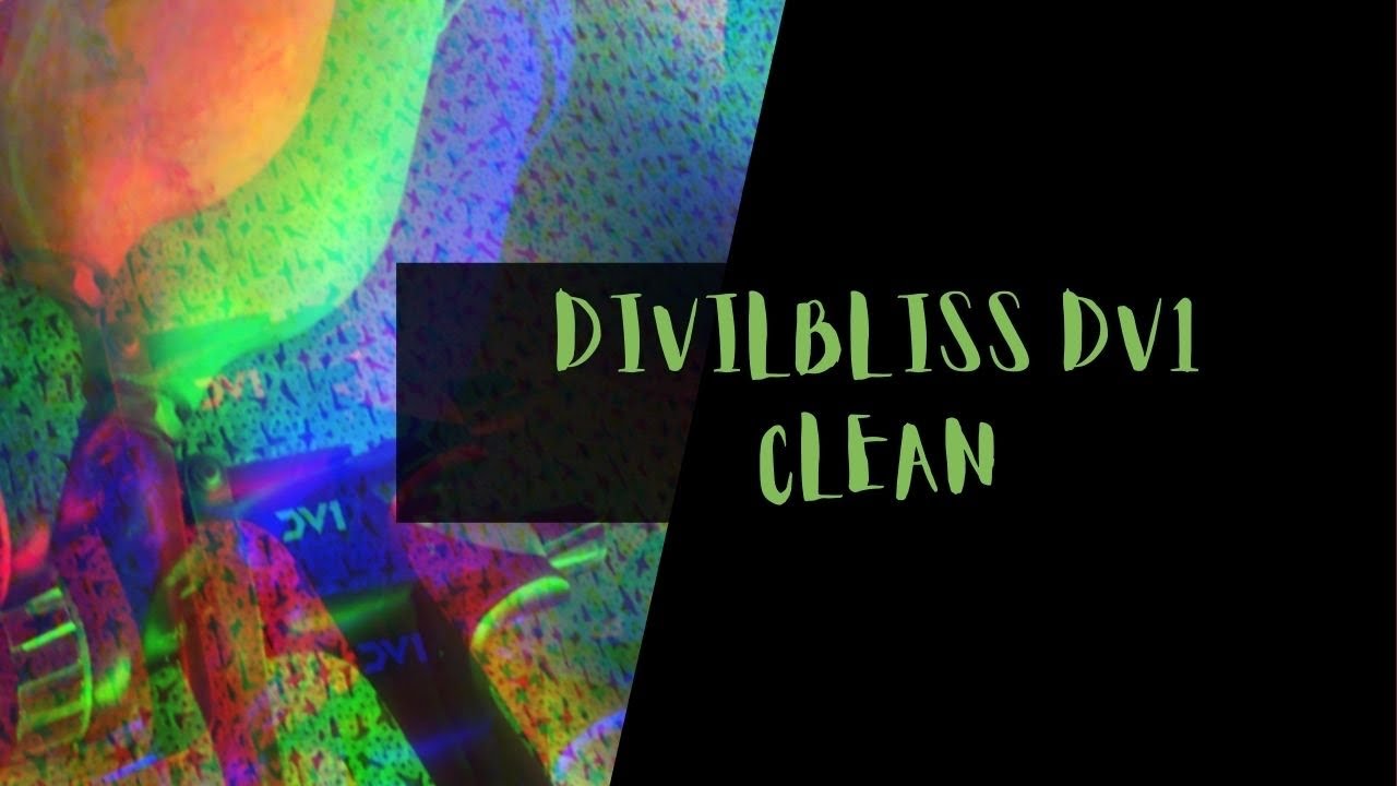 Relax Cleaning My Devilbiss DV1 Spray Gun - YouTube