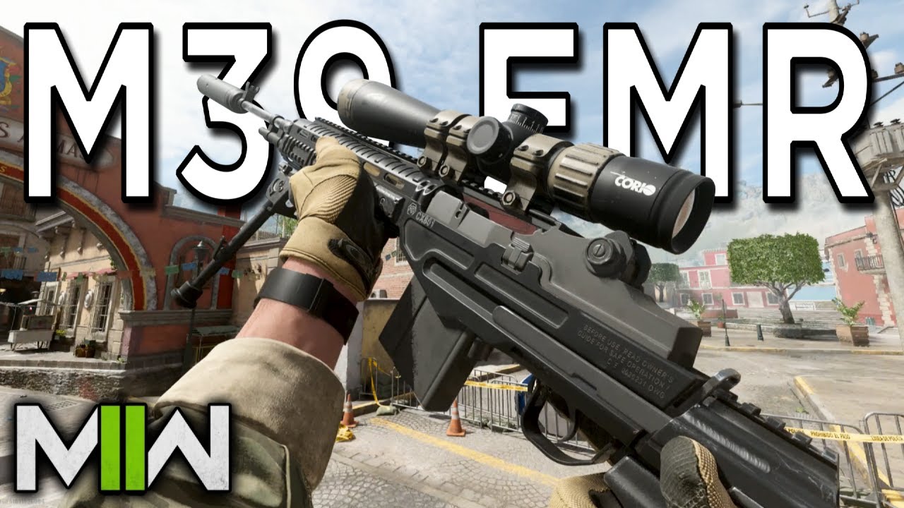 M39 EMR (EBR-14) in Modern Warfare II Gameplay - YouTube
