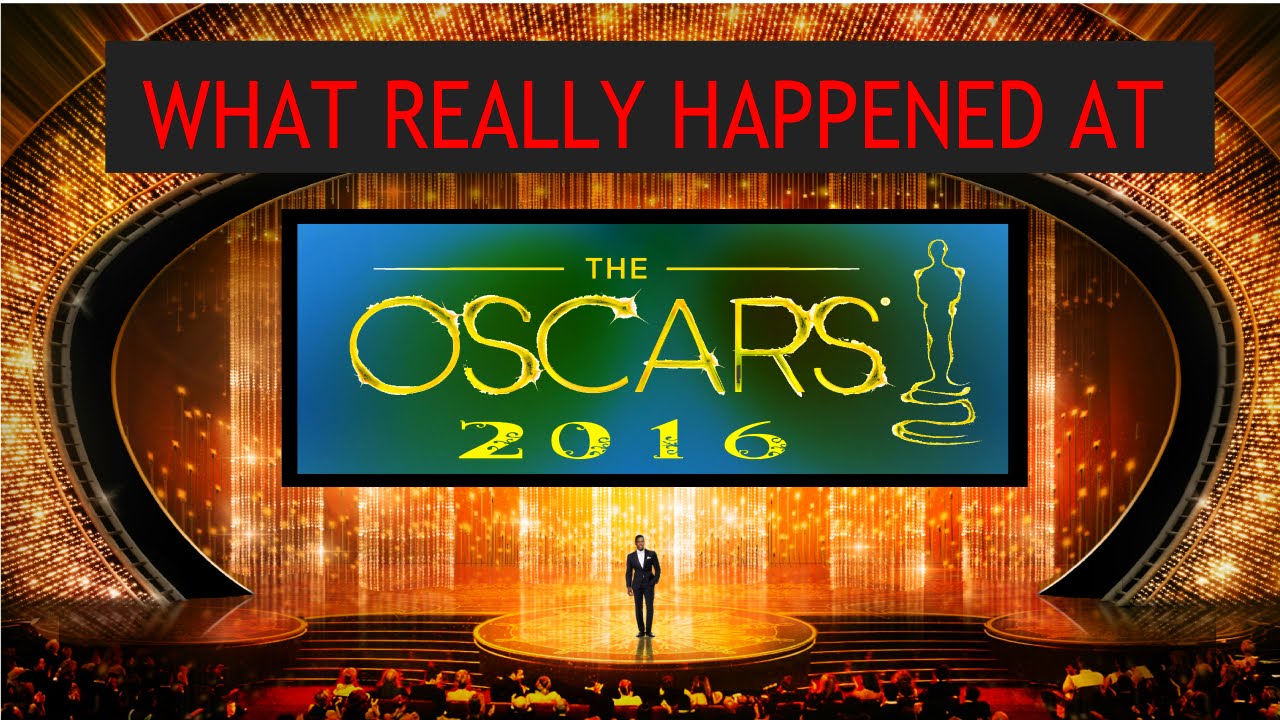 WHAT REALLY HAPPENED 2016 OSCARS - YouTube