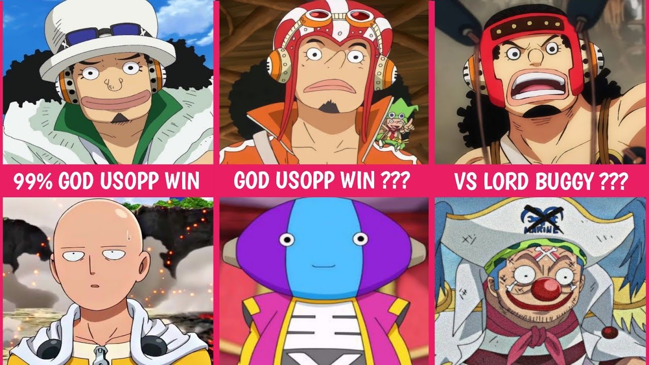 GOD USOPP VS ALL OVER POWER CHARACTER ANIME 💪🔥🏴‍☠️🇺🇸🇺🇾🇲🇽 - YouTube