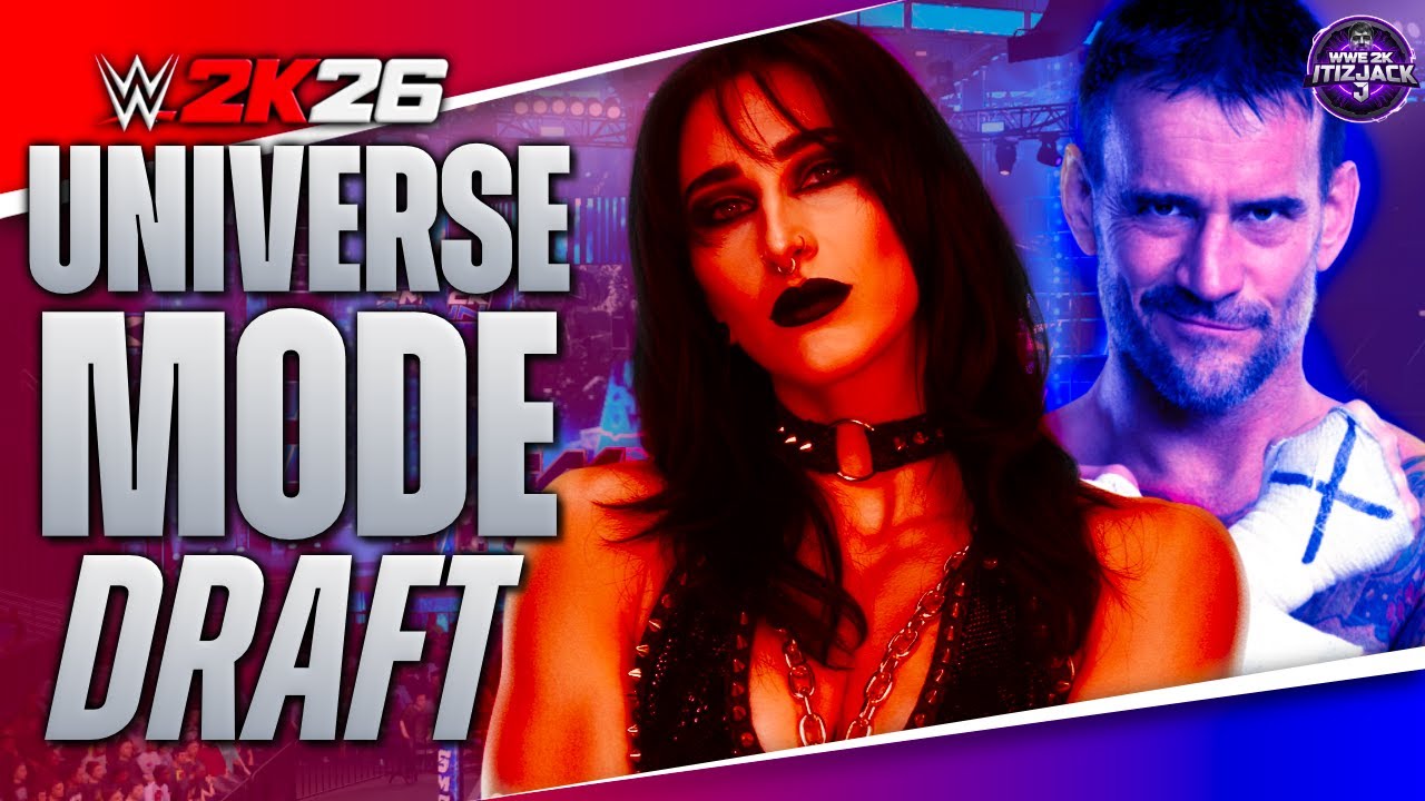 WWE 2K26 Universe Mode Draft Rosters! | WWE 2k25 Universe Mode Draft ...