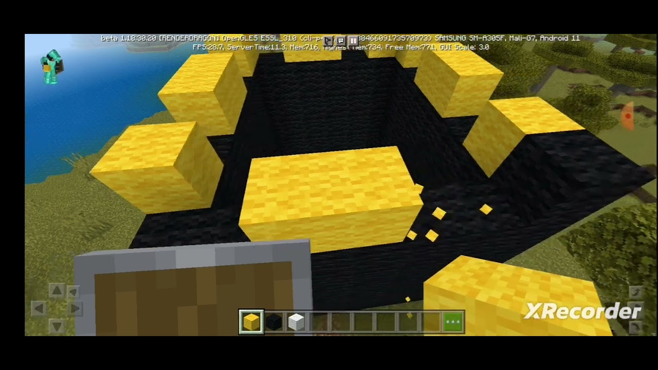 Game#7. how to make Kaba Sharif in Minecraft.@FsH-Gamers - YouTube