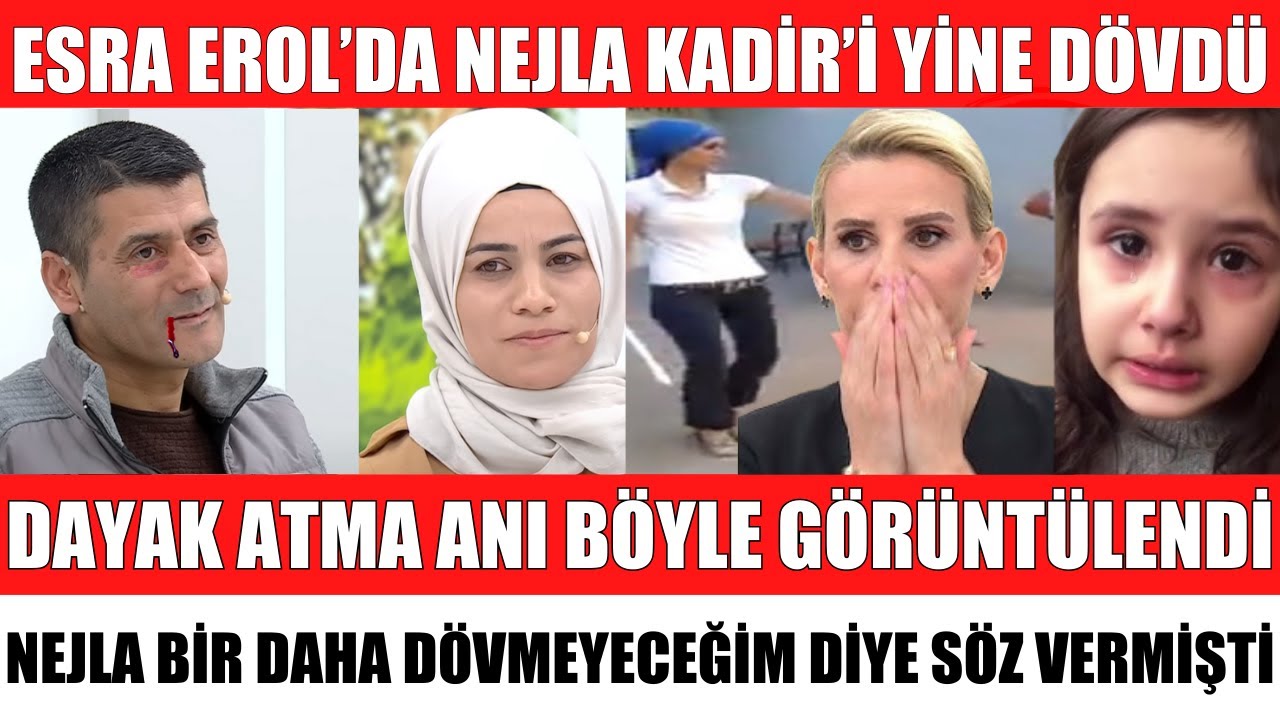 ESRA EROL’DA NEJLA VE KADİR’İN KIZLARI İLK KEZ KONUŞTU AÇIKLAMALARI ...