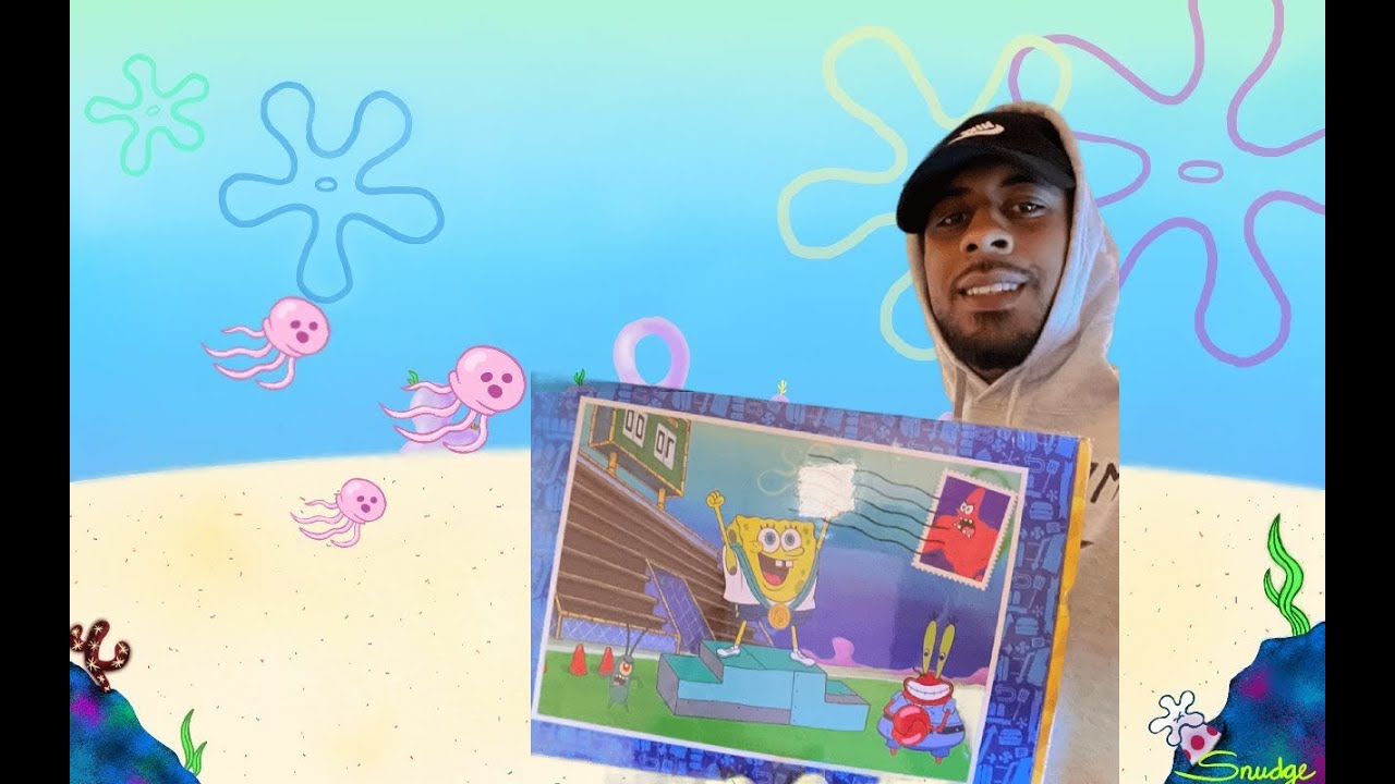 Spongebob Spring Merch Unboxing Ft Day - YouTube