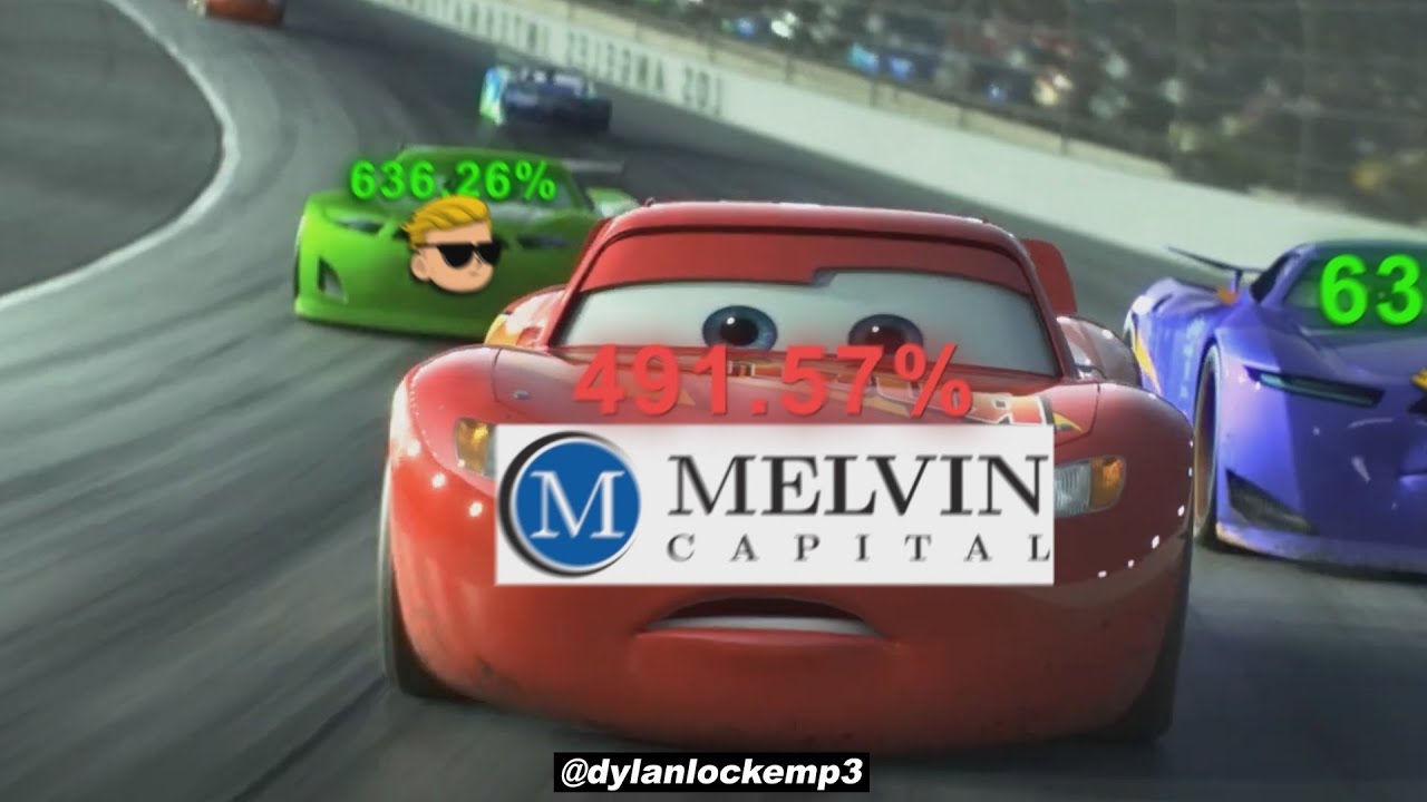 Melvin Capital REKTED by WallStreetBets (Pixar Cars Meme) - YouTube