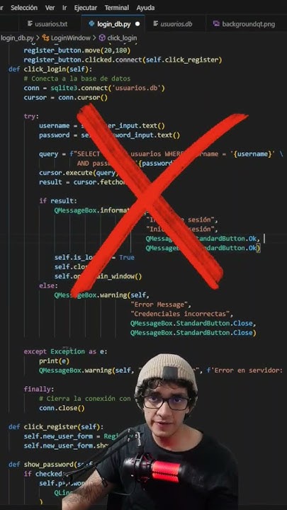 Evita El Sql Injection Sqlinjection Inyeccionsql Sql Basesdedatos Programacion Python