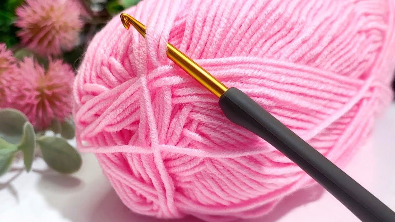 Unusual crochet pattern! 👌 You will not believe it. Only 1 rows ...