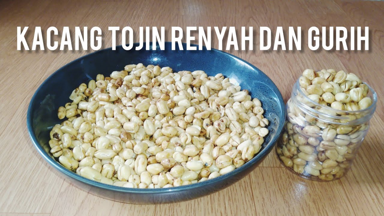 Resep Kacang TOJIN atau Kacang Bawang || Renyah dan Gurih - YouTube