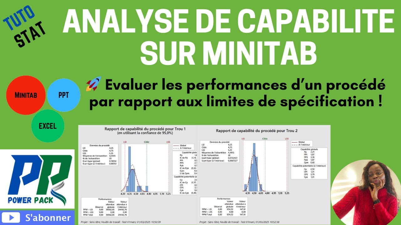 Minitab : Comment réaliser une analyse de capabilité sur Minitab ...