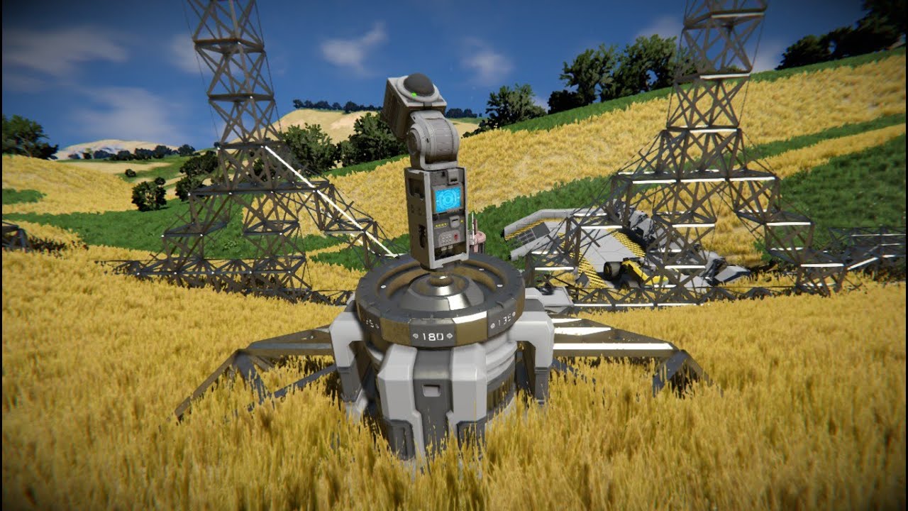 Space Engineers I Easy "Lighting-Management" per Custom Turret ...