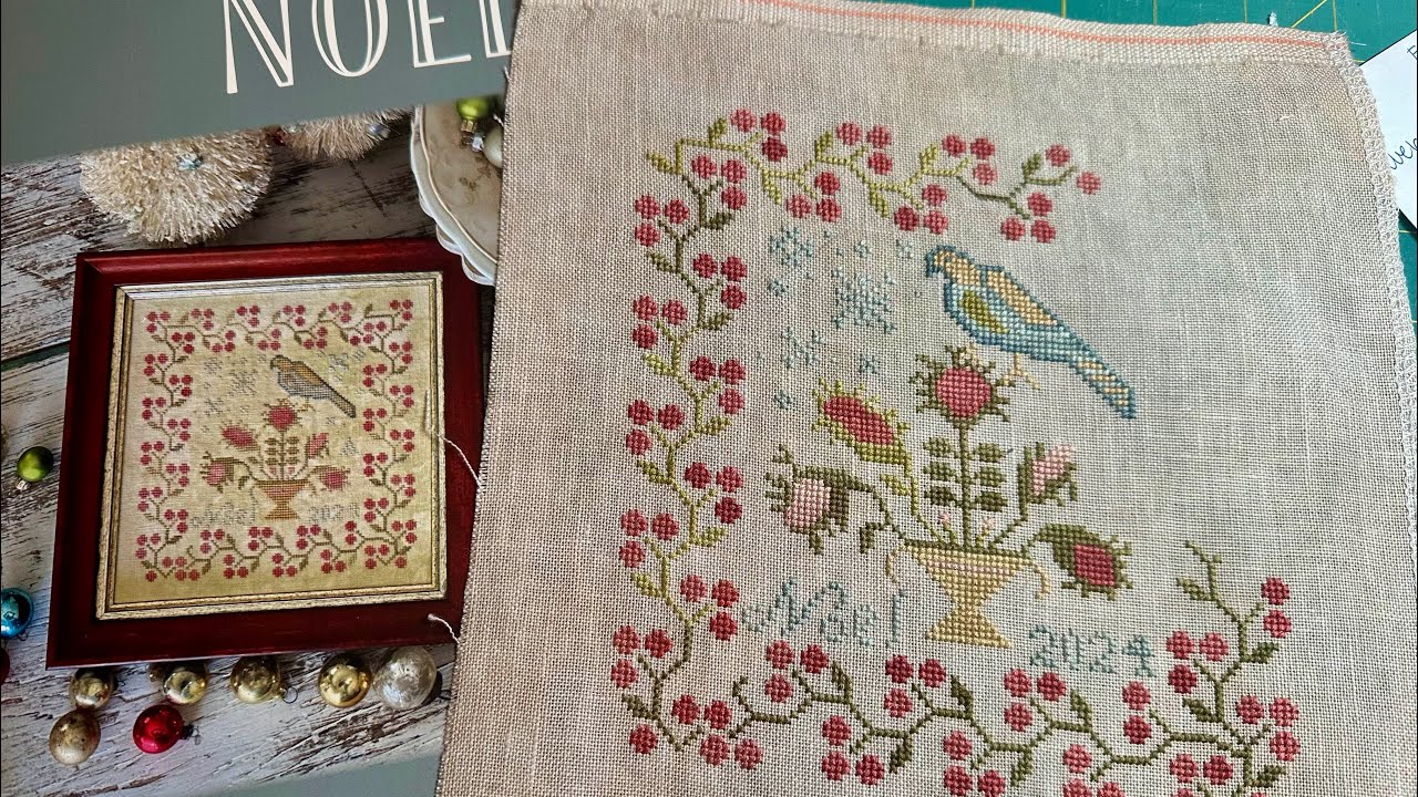 Mrs. Jones Stitches Flosstube 42 - YouTube