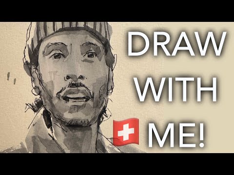 Gabirano- Swiss Edition 10-Minute Portrait Sketch