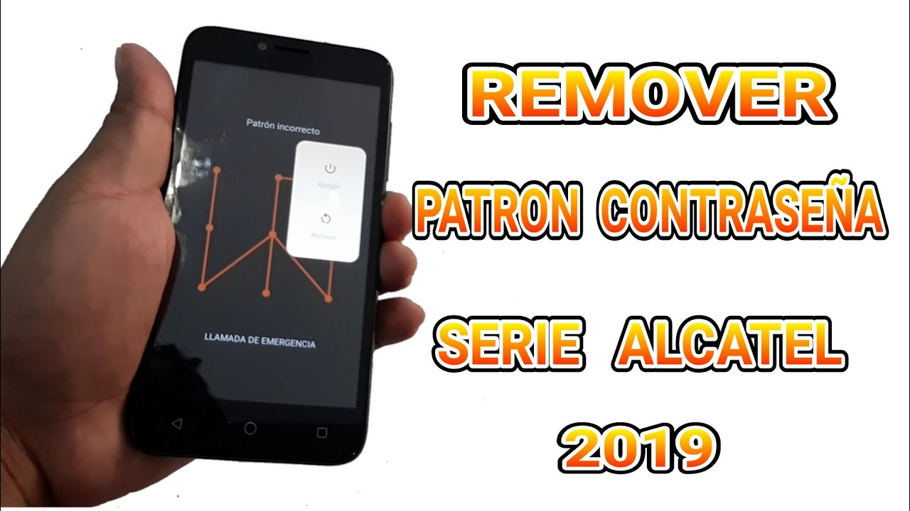 ALCATEL TETRA 5041C HARD RESET REMOVER PATRÓN CONTRASEÑA BLOQUEO REMOVE ...