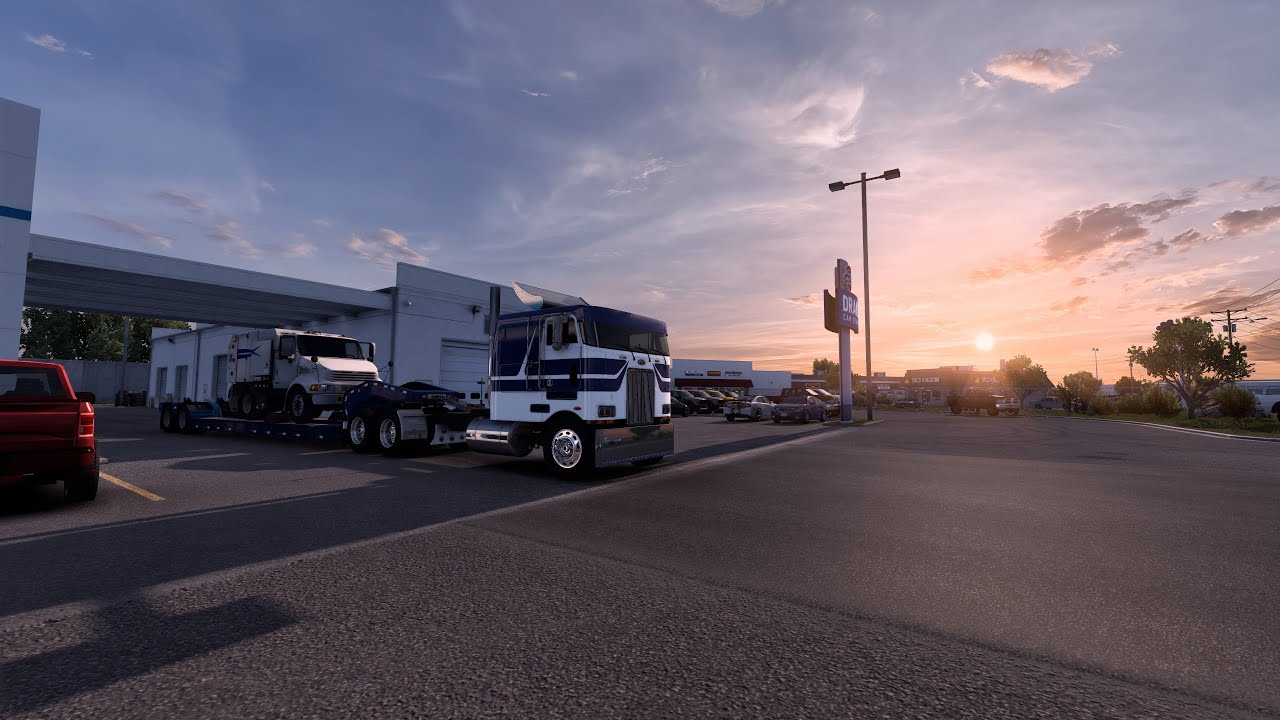 AMERICAN TRUCK SIMULATOR 1.46| peterbilt cabover| JBX graphics 3 ...