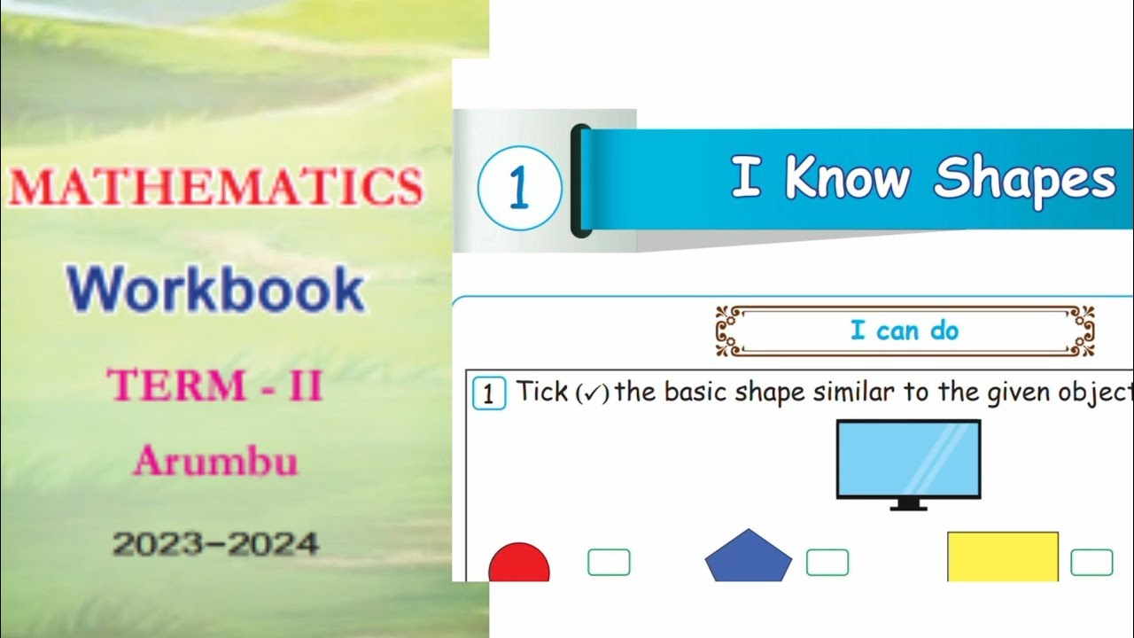 Ennum Ezhuthum term 2 Arumbu Maths Work book answers Unit 1 I know ...