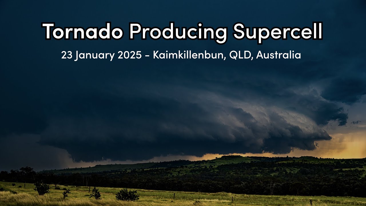 Amazing Rotating Australian Supercell Timelapse - Gerkies - YouTube