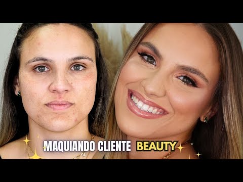 MAQUIAGEM QUE REALÇA A BELEZA DE TODA MULHER - MAQUIANDO CLIENTE
