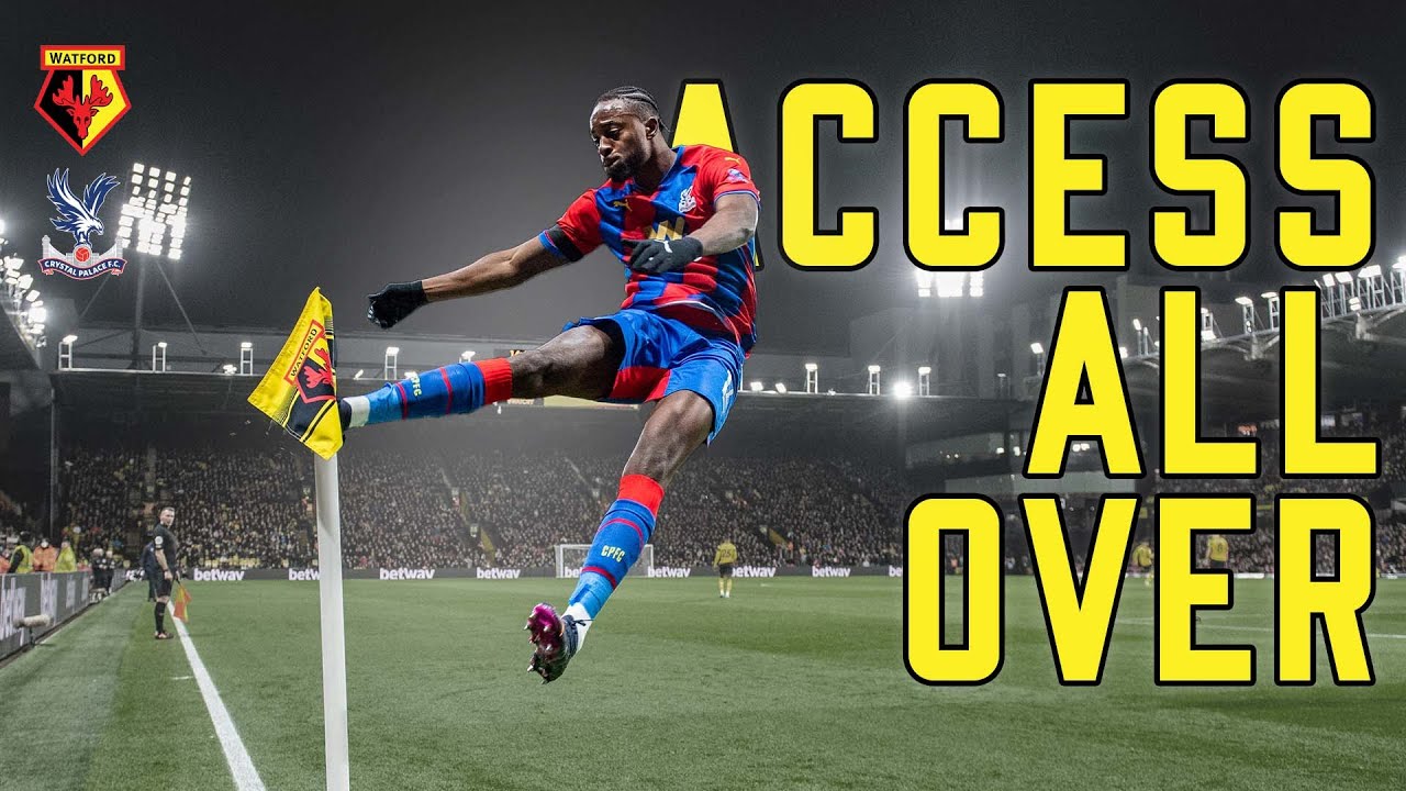 Pitchside Camera:🎥 Palace put 4 past Watford - YouTube
