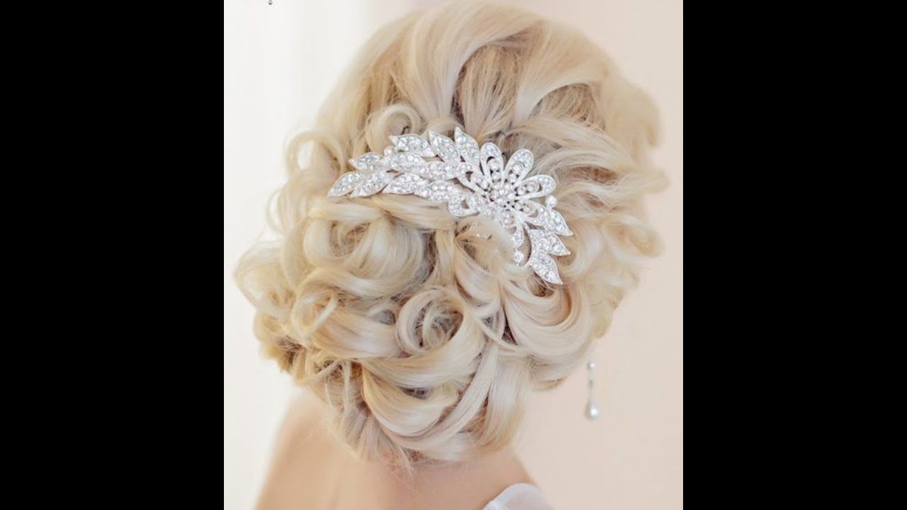 Coafuri pentru nunta - Cocuri, bucle - YouTube