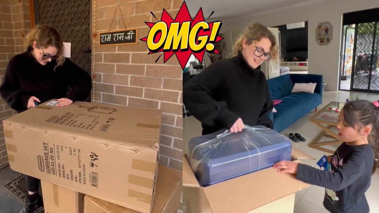 OMG! WHAT CAME IN THESE HUGE BOXES?" WHAT'S INSIDE? - YouTube