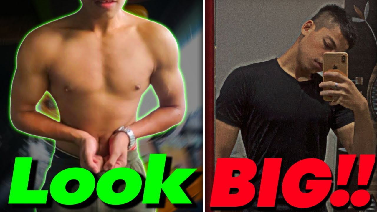 How To "Look" Jacked (NEWBIE TO GYMBRO) - YouTube