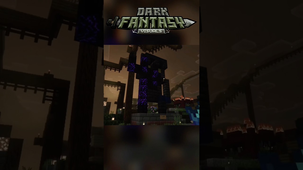 Dark Fantasy Visuals Minecraft Bedrock Edition #minecraft # ...