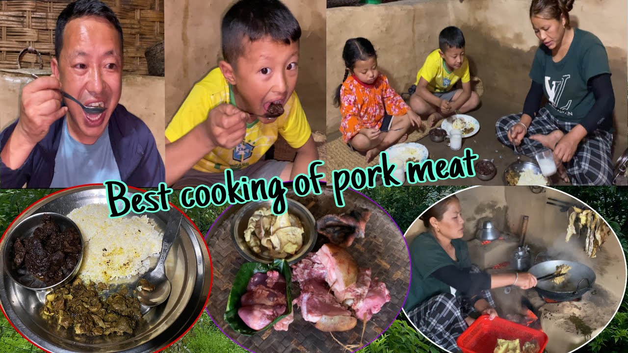 How to cook pork meat. Best recipe of pork cooking. @MilanSampangvlog ...