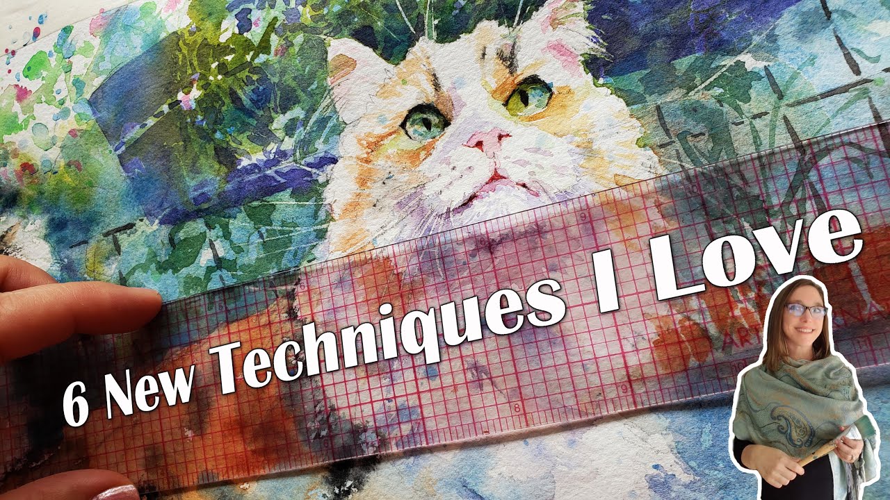 6 Advanced Watercolor Techniques to Jump Start Creativity - YouTube