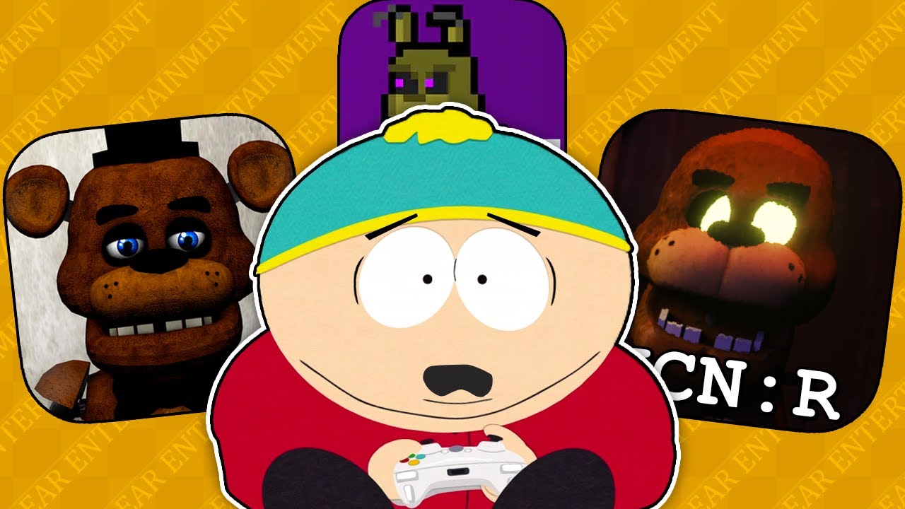 Cartman Plays 3 FNAF Fan Games Part 5 - YouTube