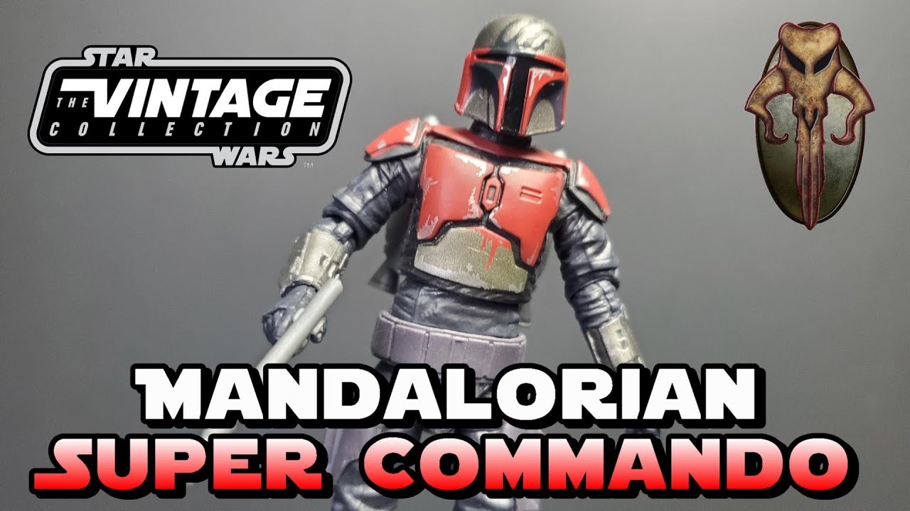 Mandalorian Super Commando - VC243 - Star Wars Vintage Collection ...