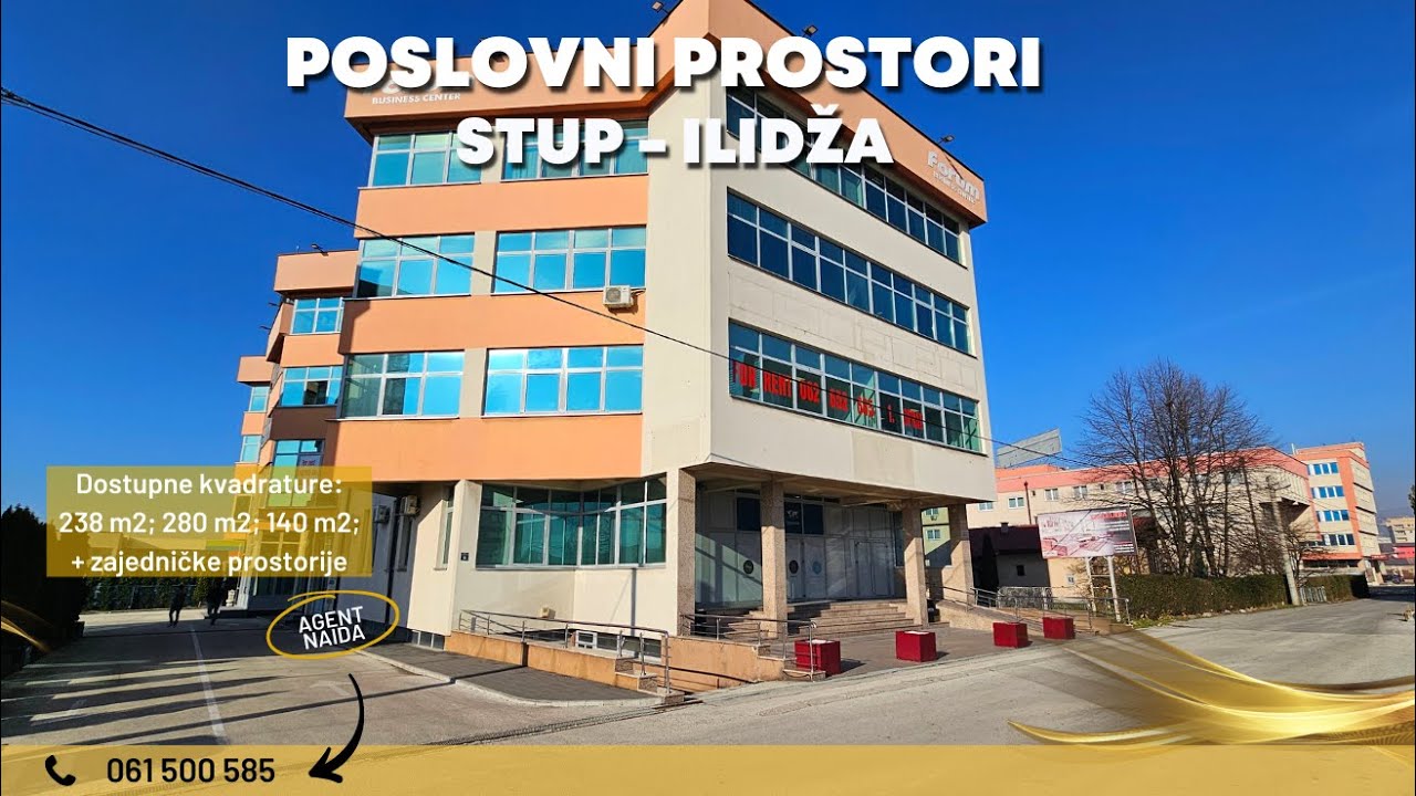 Poslovni prostori na Stupu - YouTube