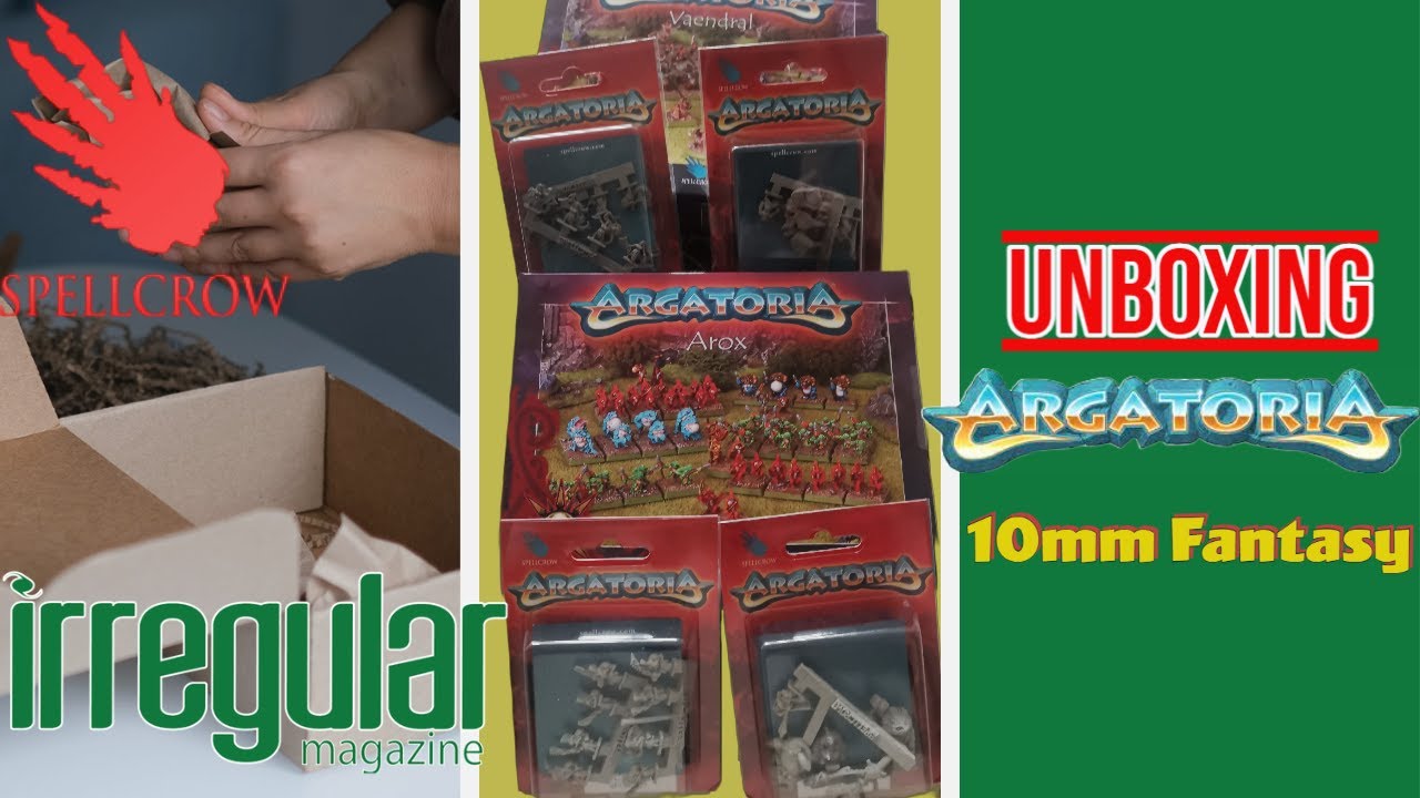 Spellcrow Argatoria; Best 10mm Fantasy Miniatures - YouTube
