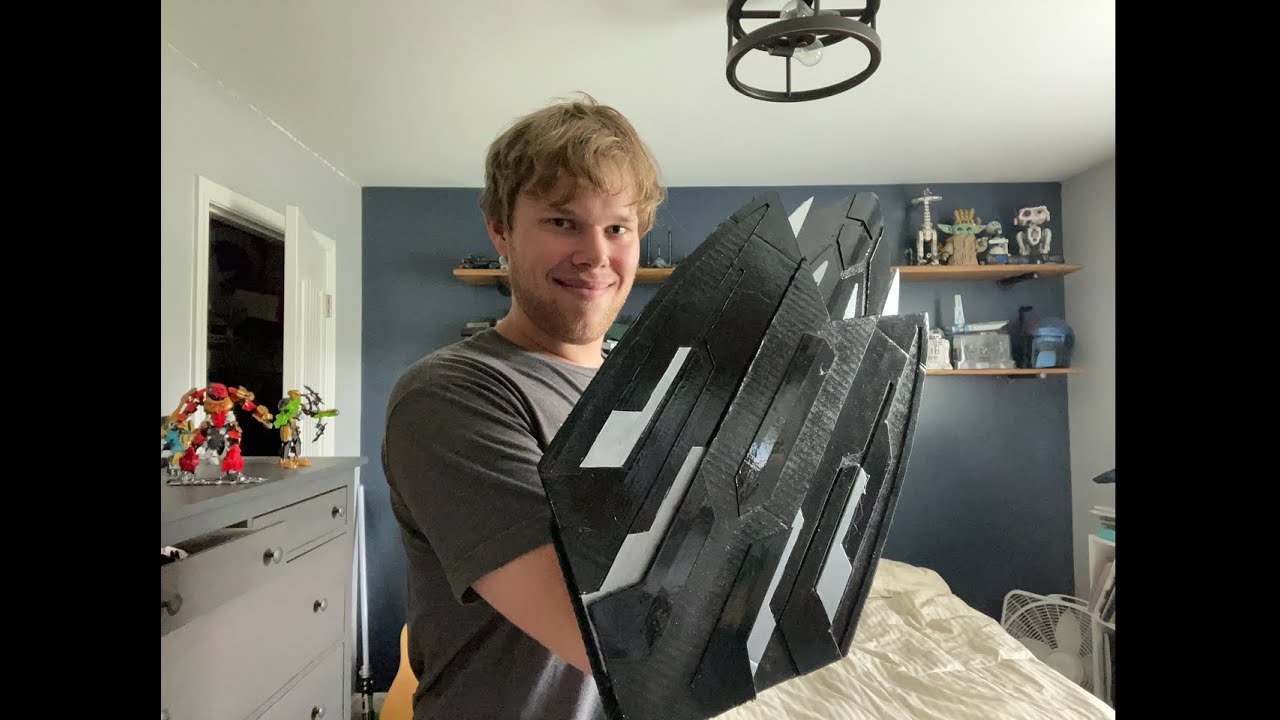 My Captain America's Wakandan Shield 3.0 Showcase! (Cardboard build ...