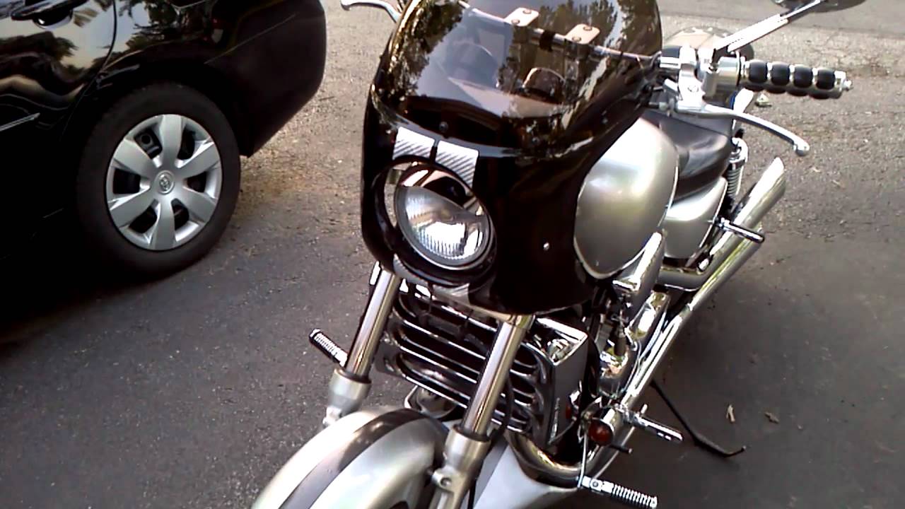 My Honda Magna Custom - YouTube