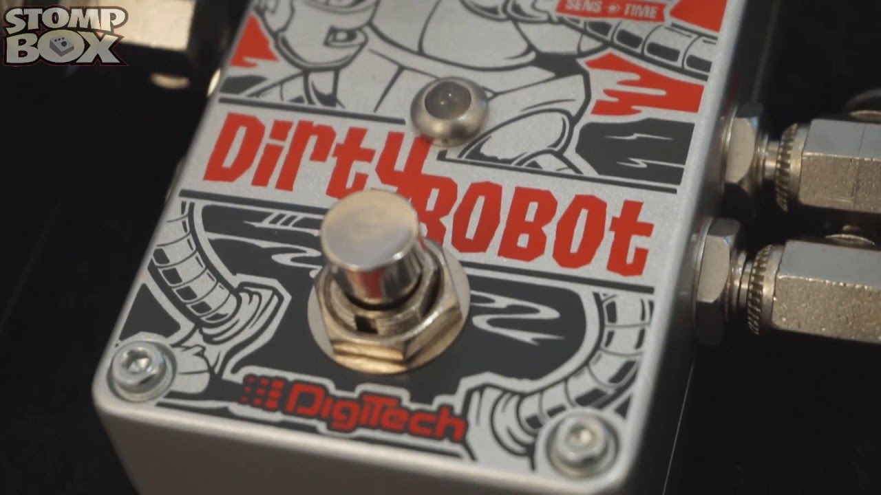Digitech Dirty Robot Mini Synth Pedal at Frankfurt Musikmesse 2016 ...