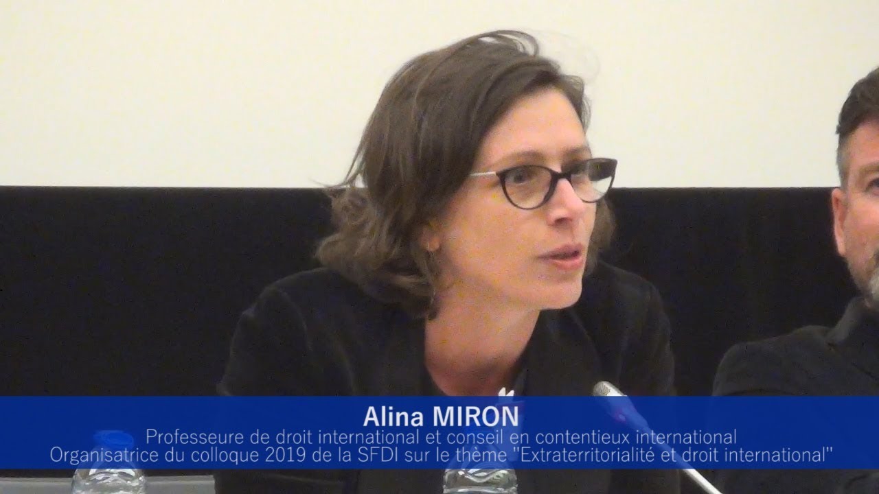 🇺🇸 « Sanctions extraterritoriales américaines » (11/15) Alina Miron - YouTube