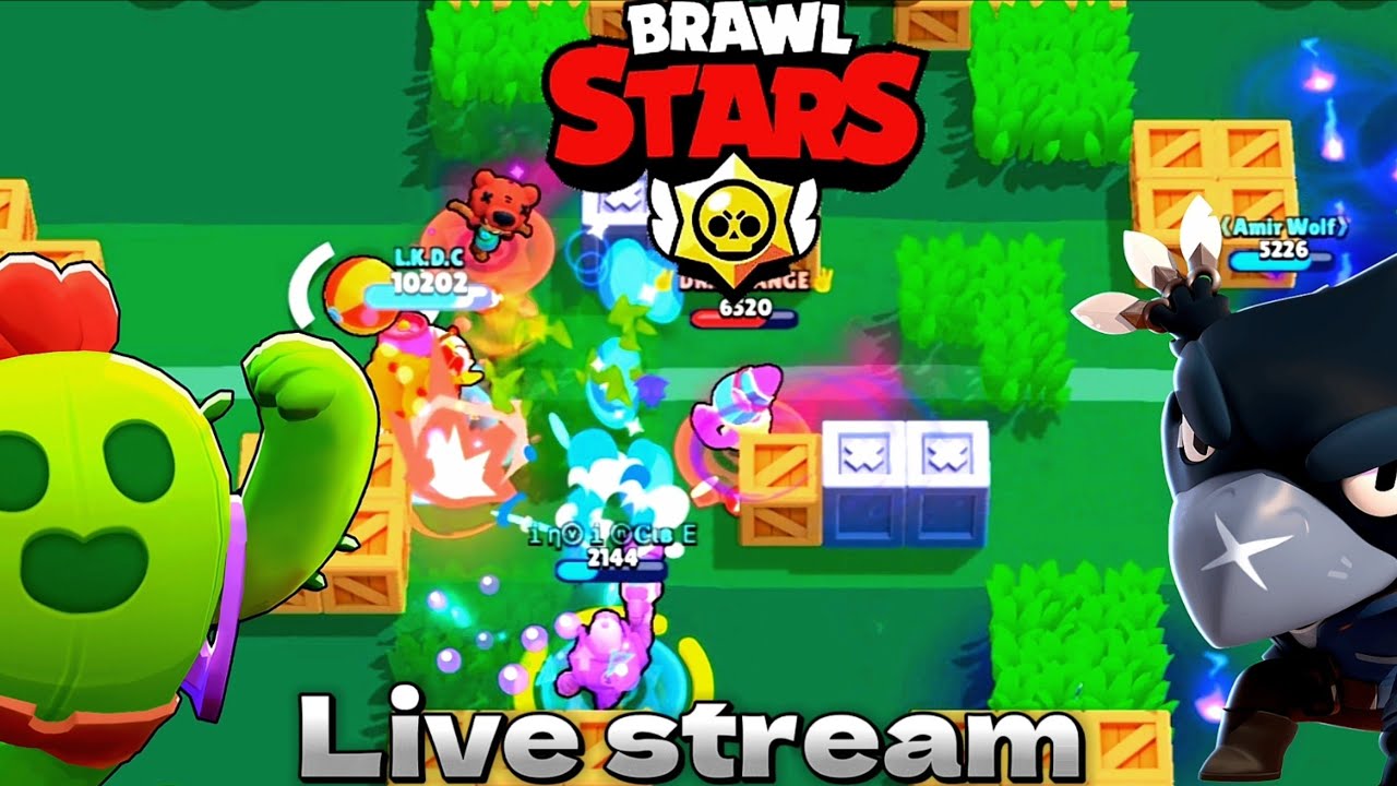 Brawl stars Live stream 🔴 | Rank and trophy push 🏆 | # gaming ...